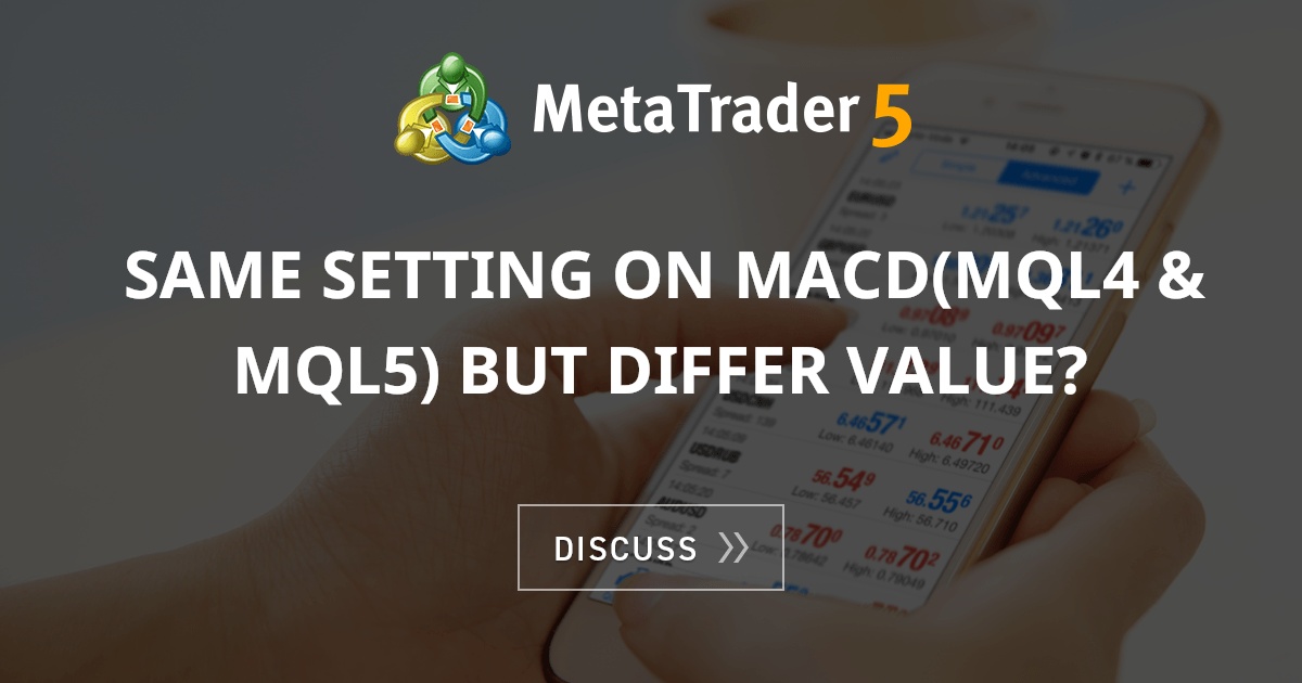 Same Setting On Macdmql4 And Mql5 But Differ Value Ppi Producer Price Index General