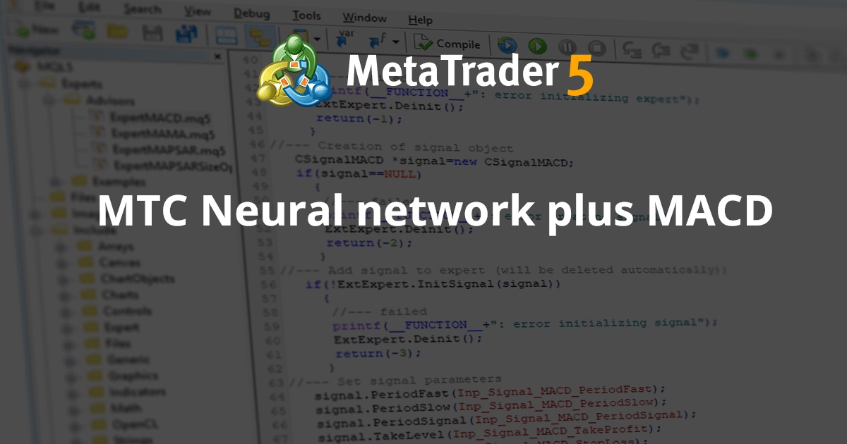 Descargar gratis el Asesor Experto 'MTC Neural network plus MACD' de ...