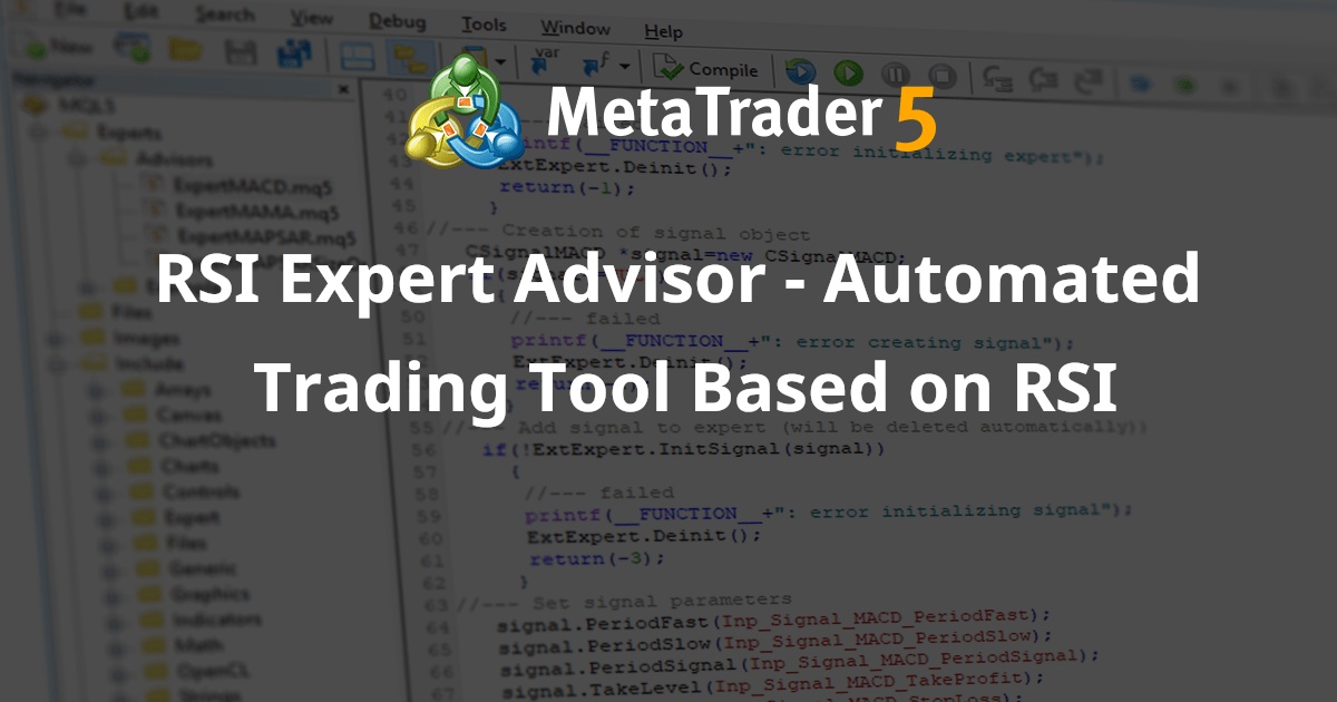 Téléchargement gratuit de l'expert 'RSI Expert Advisor - Automated ...