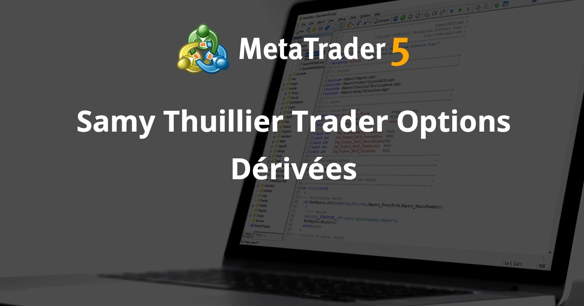 Mql5 Code Base에서 Samythuill 이 가 제작한 Metatrader 5용 지표 Samy Thuillier Trader Options Dérivées 무료