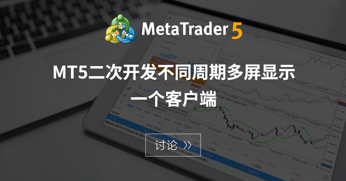 Mt5二次开发不同周期多屏显示 一个客户端 交易系统 Mql5 算法交易论坛